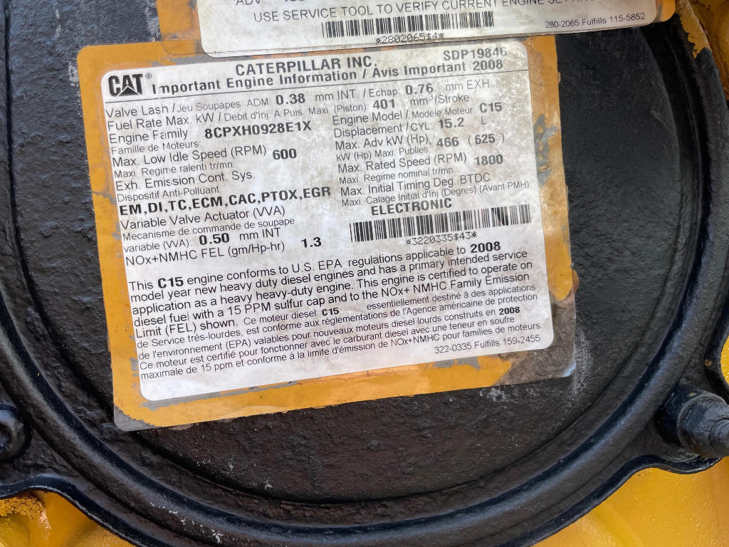2008 CAT C15 ACERT ENGINE – Supreme Engines and Gearboxes