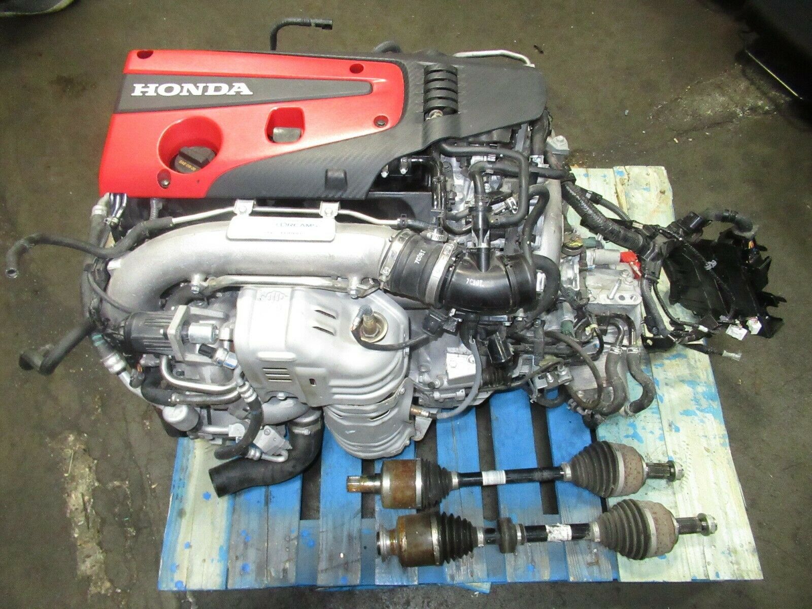 2018 HONDA CIVIC TYPE R FK8 K20C1 ENGINE 6SPEED TRANSMISSION ECU K20C1 ...